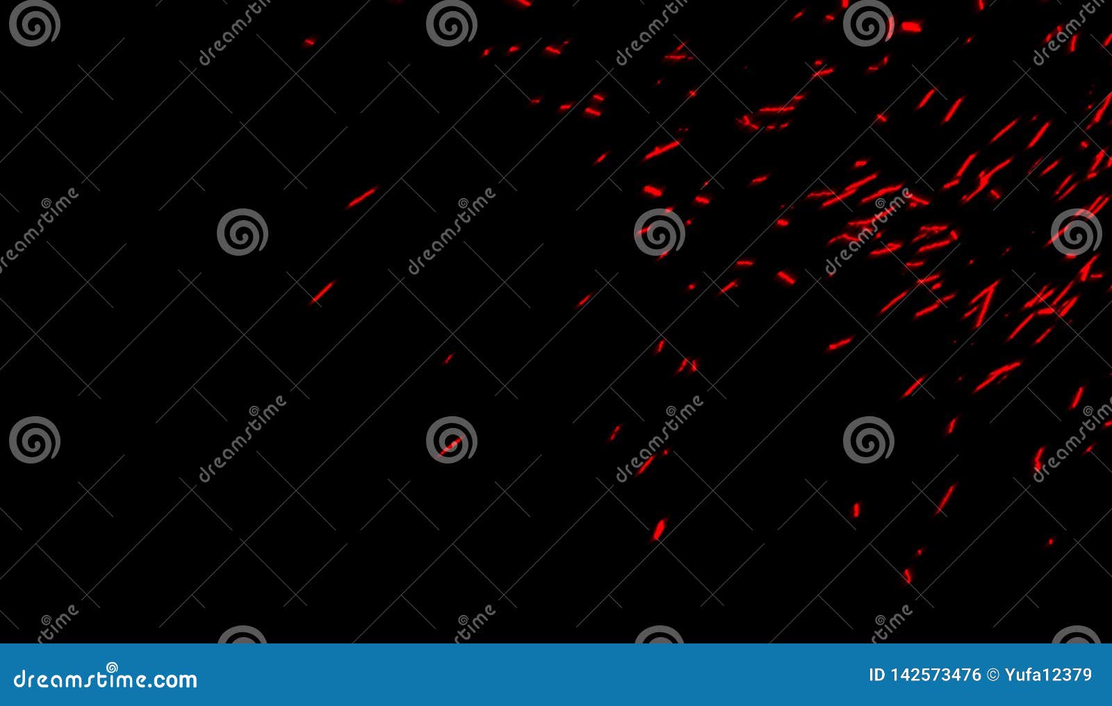 Red Particles Sparkle Spray Debris. Overlays Texture . Design Element ...