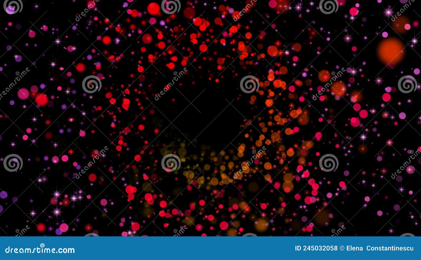 Red Particles Spiral stock illustration. Illustration of shine - 245032058