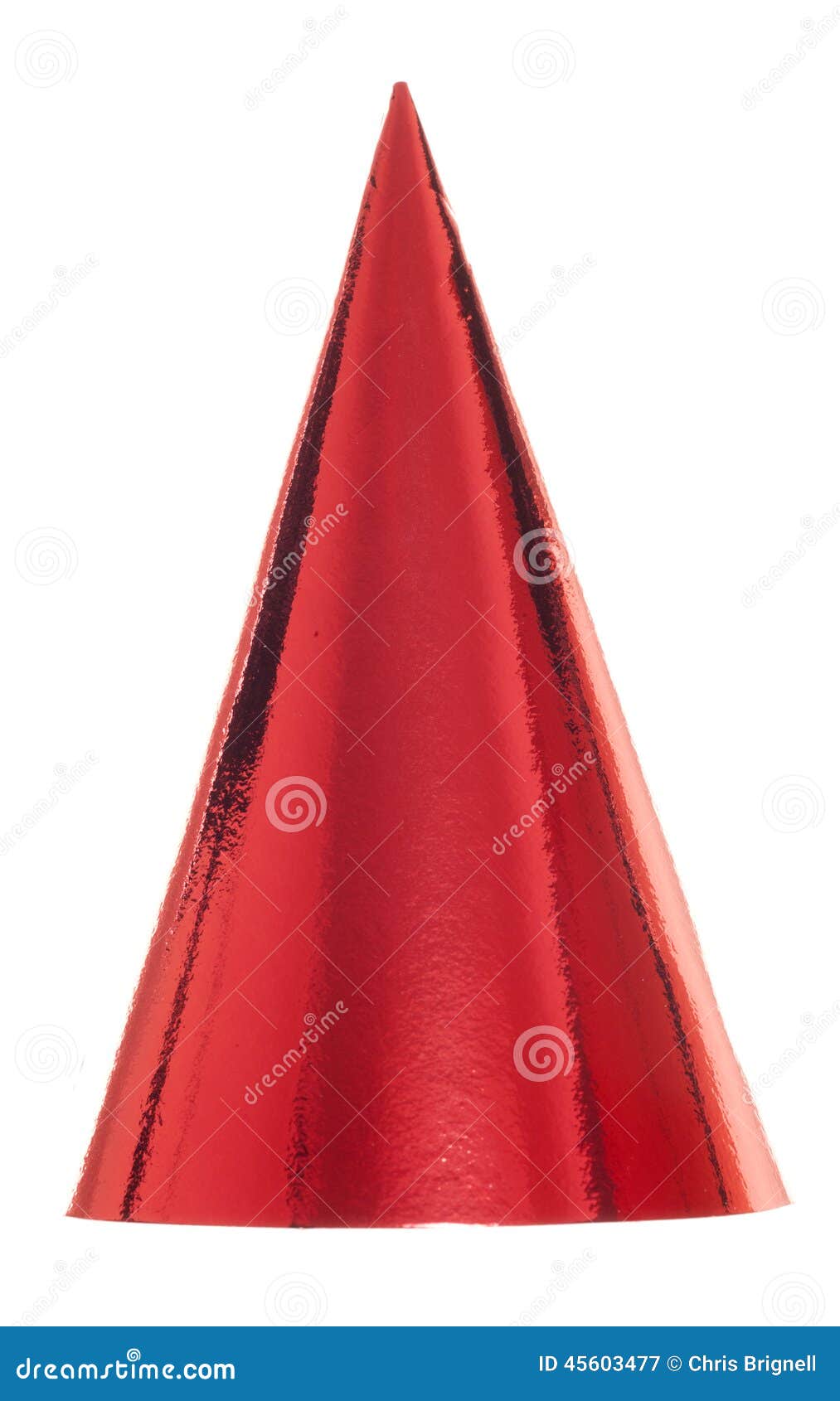 Red party hat stock image. Image of isolated, cutout - 45603477