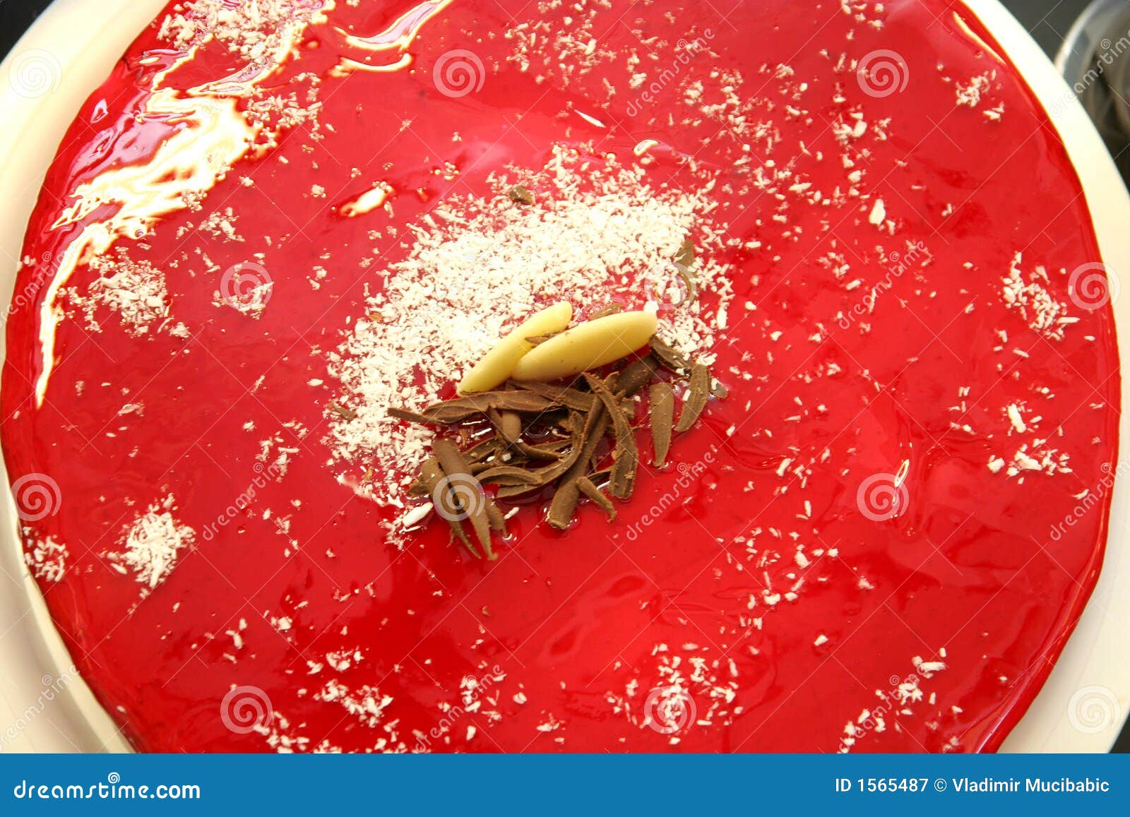 Red Pastry Picture. Image: 1565487