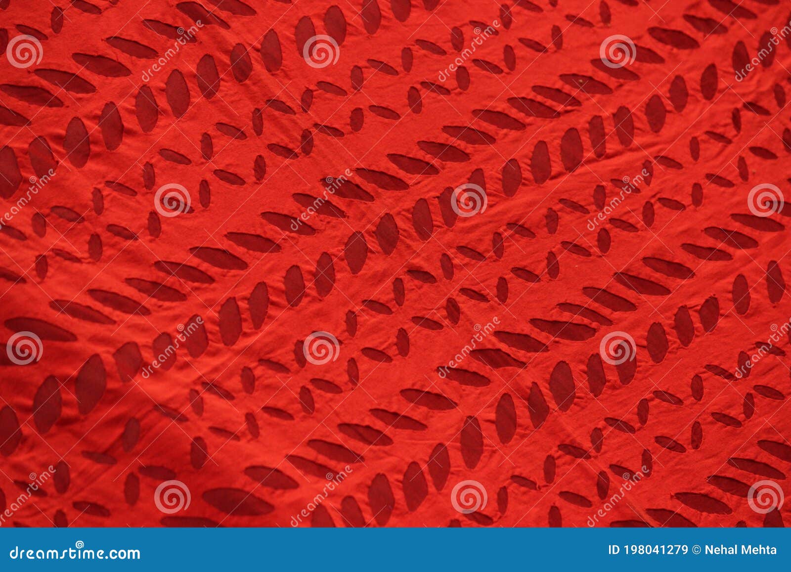 Red Patch Work - Textile Design Stock Image - Image of number, patch ...