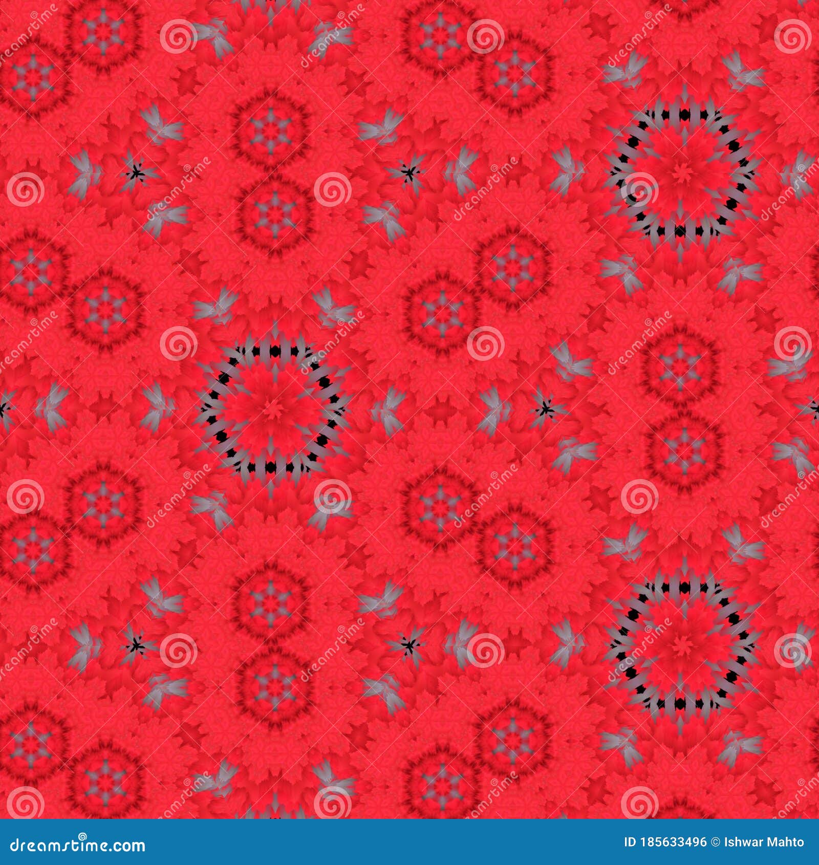 Red (pattern) design. stock illustration. Illustration of pink - 185633496