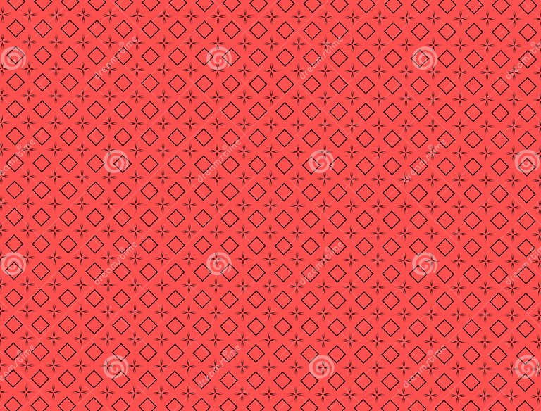 Red pattern illustration. stock illustration. Illustration of ornament ...
