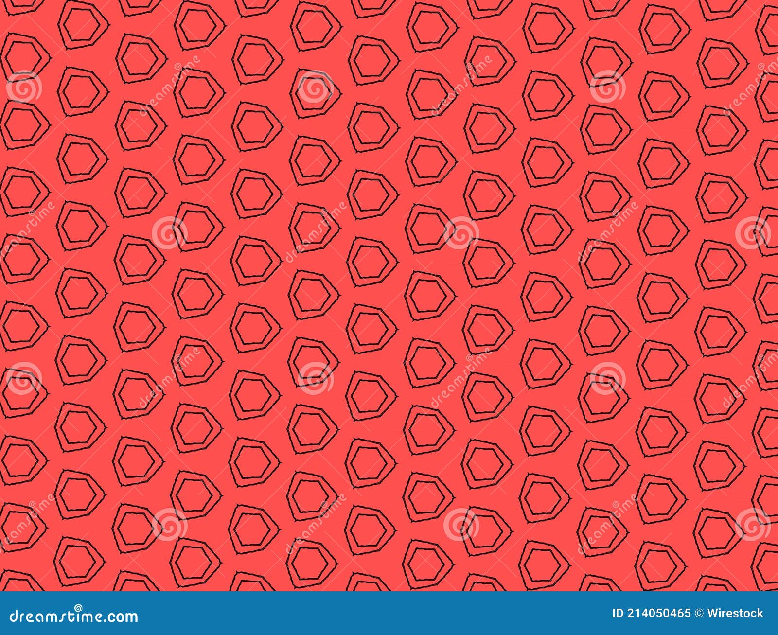 Red pattern illustration. stock illustration. Illustration of ornate ...