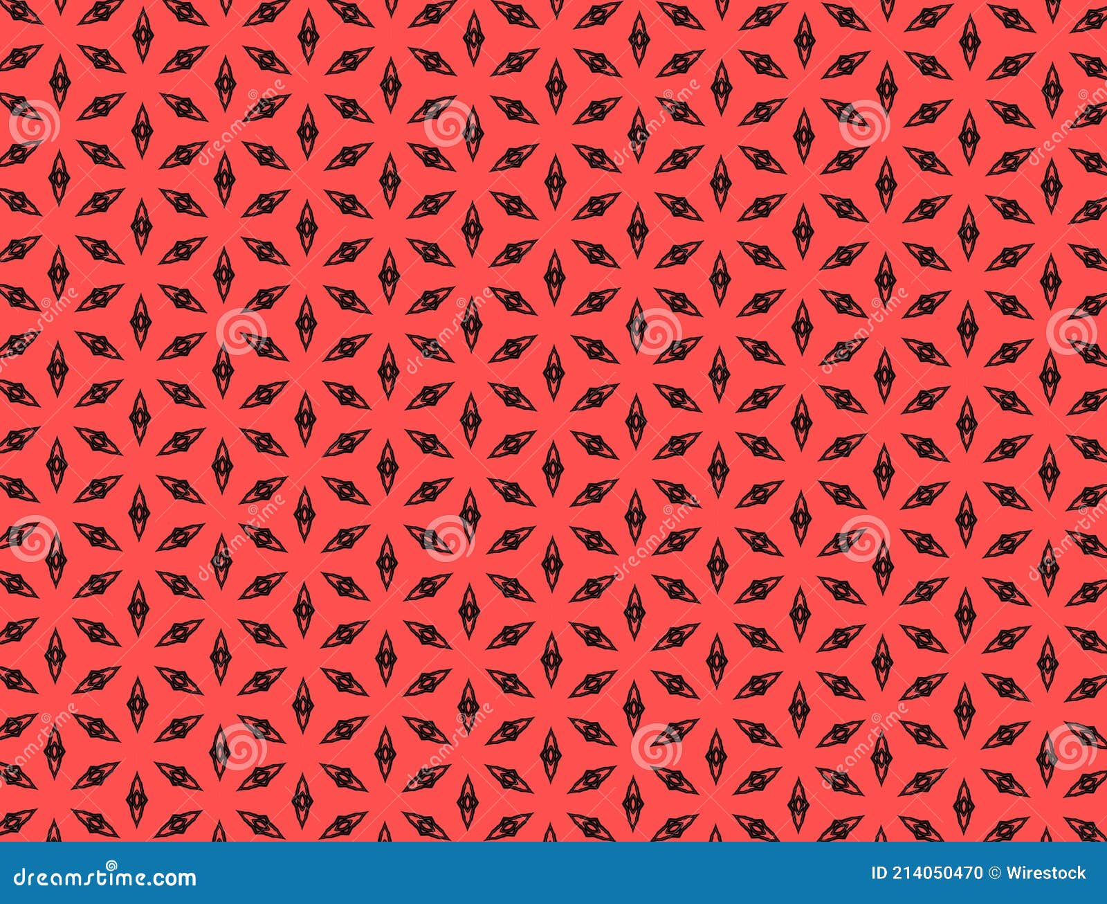 Red pattern illustration. stock illustration. Illustration of fabric ...