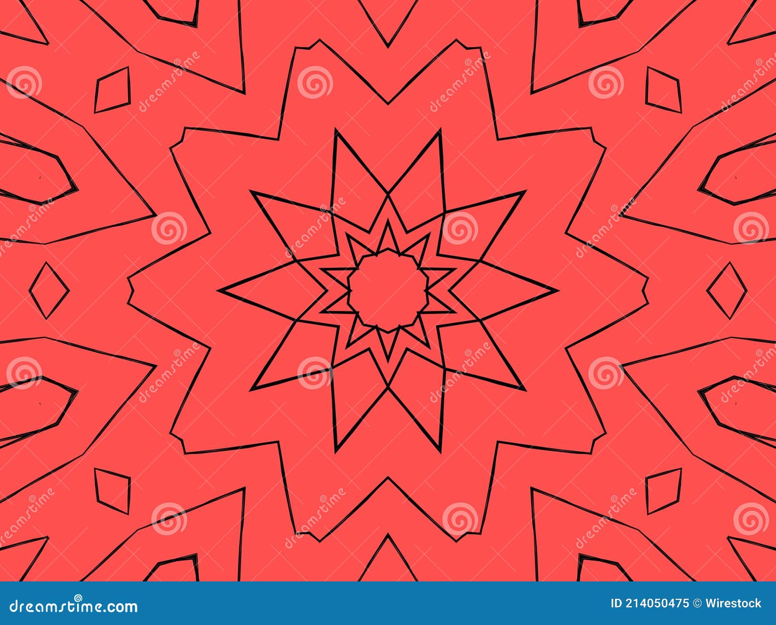 Red pattern illustration. stock illustration. Illustration of ...