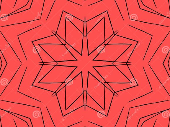 Red pattern illustration. stock illustration. Illustration of abstract ...