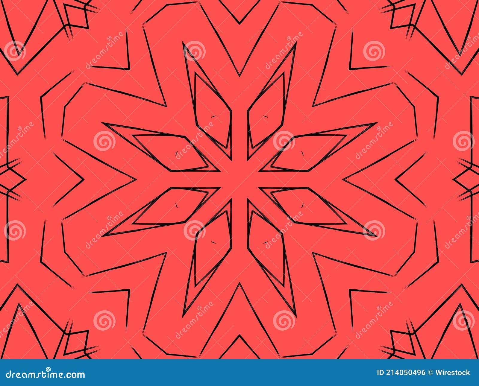 Red pattern illustration. stock illustration. Illustration of ...