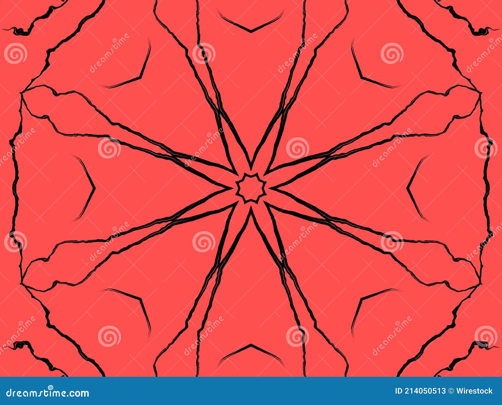 Red pattern illustration. stock illustration. Illustration of ...