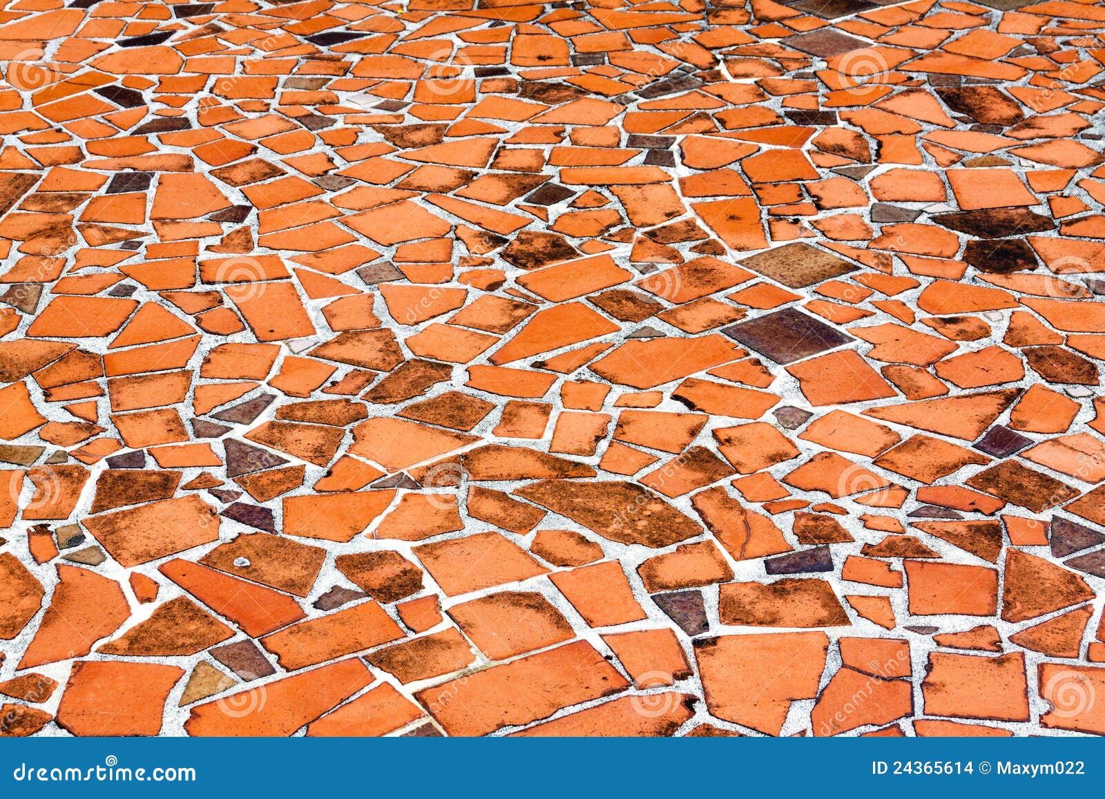 Red Pavement stock photo. Image of textured, design, rock - 24365614
