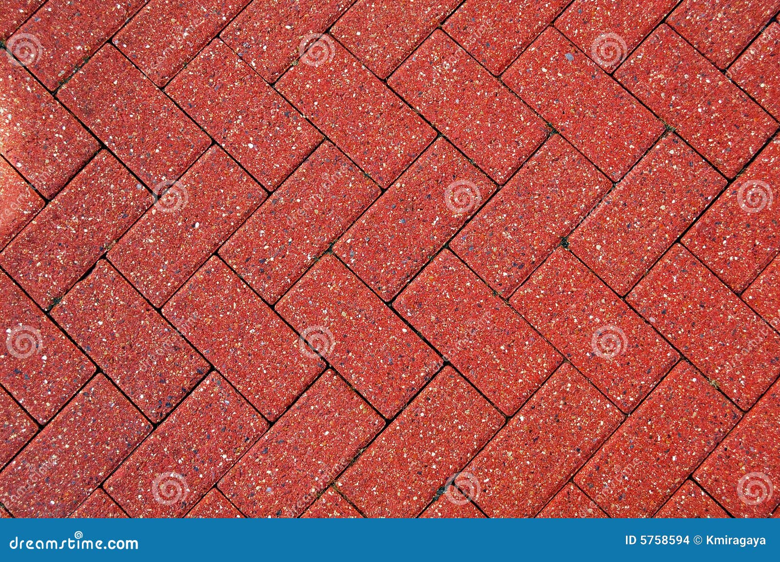 Red Pavement Picture. Image: 5758594