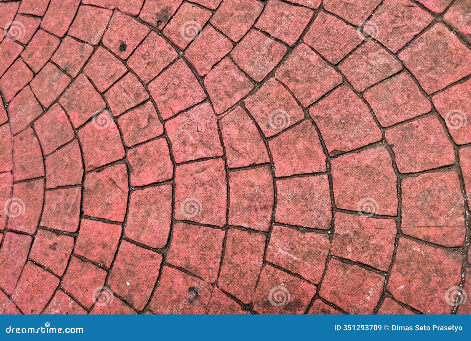 Red Pavement Texture stock image. Image of construction - 351293709