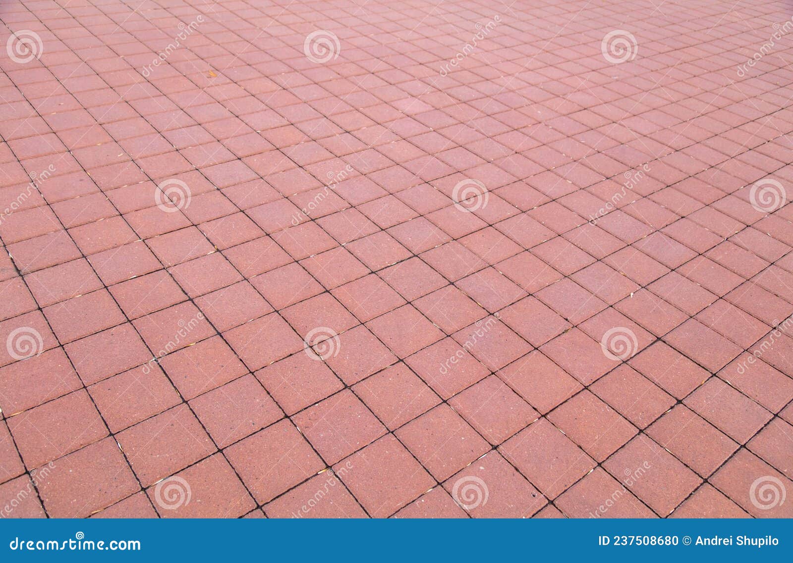 Red Paving Slabs As an Abstract Background. Stock Photo - Image of ...
