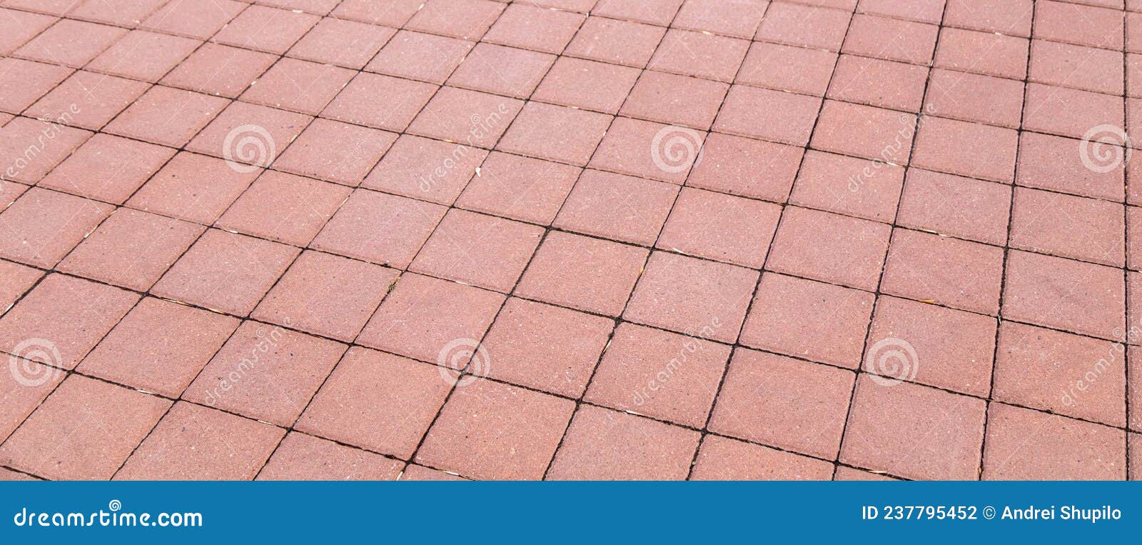 Red Paving Slabs As an Abstract Background. Stock Photo - Image of ...