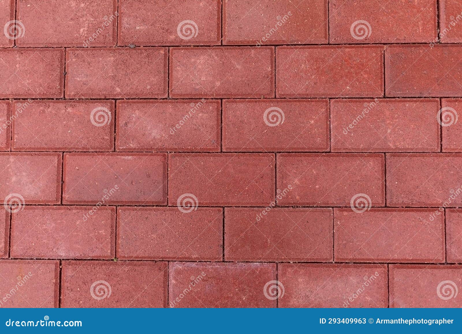 Red Paving Slabs Texture Background Stock Image - Image of path ...