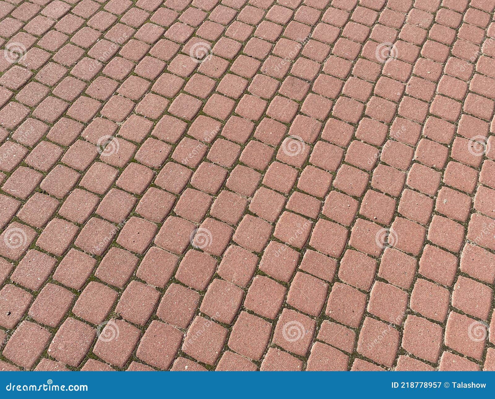 Red Paving Stone on the Road Background Stock Image - Image of abstract ...