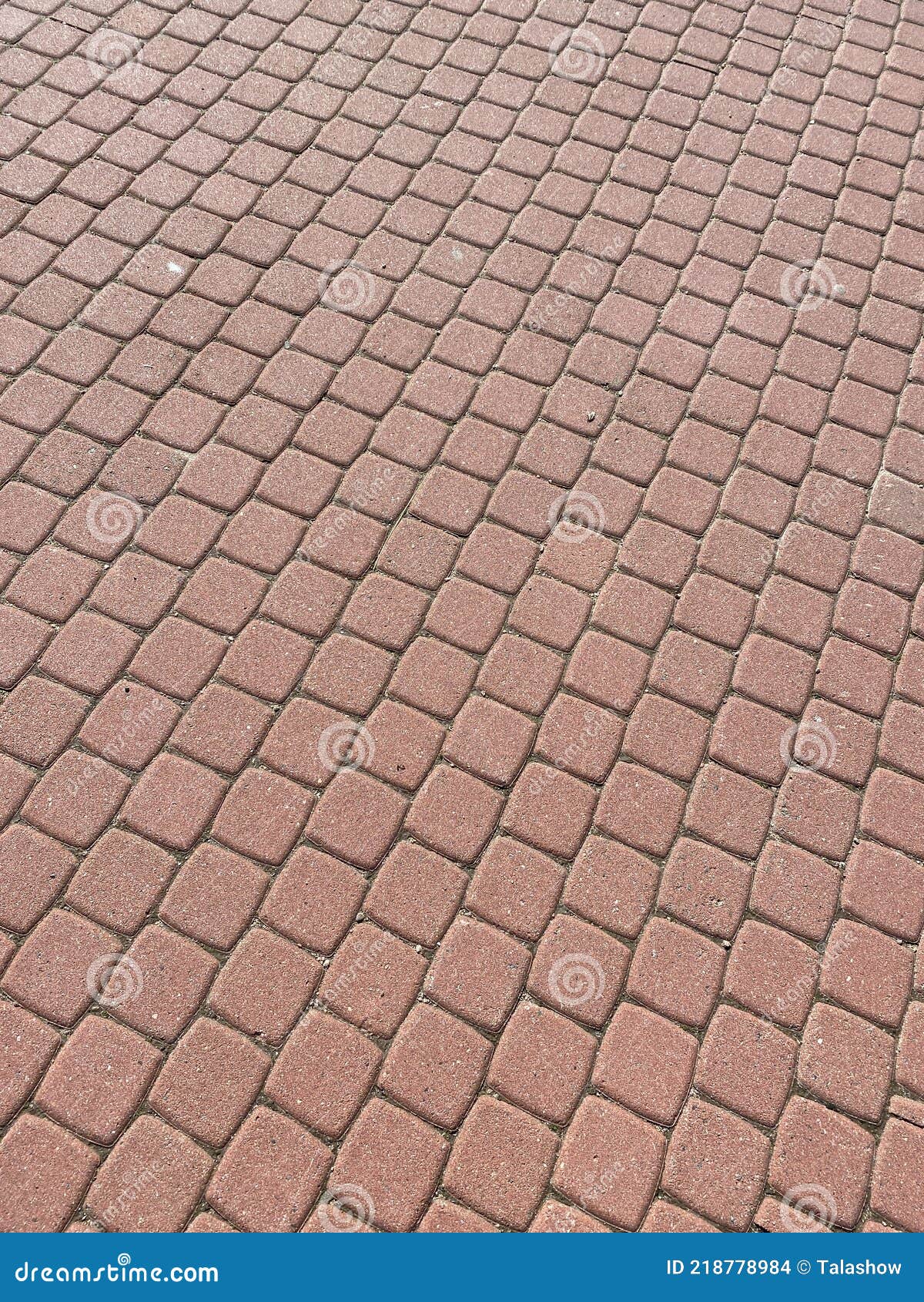 Red Paving Stone on the Road Background Stock Photo - Image of exterior ...