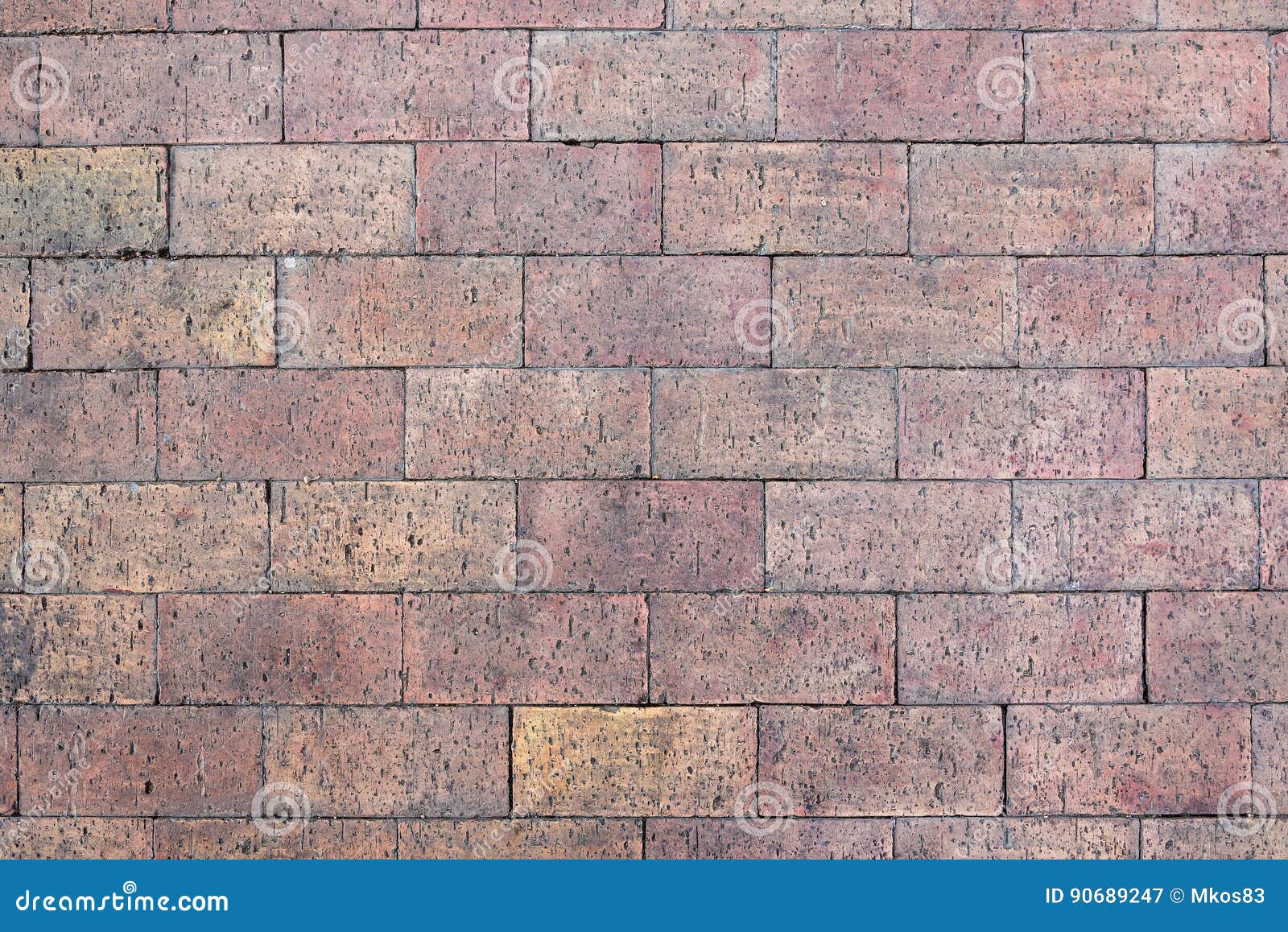 Red paving stone texture stock image. Image of block - 90689247