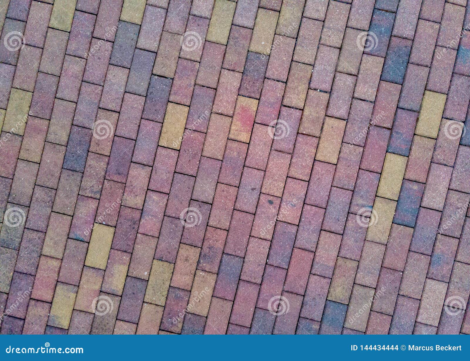Red Paving Stones Assembled As a Walkway Stock Photo - Image of ...