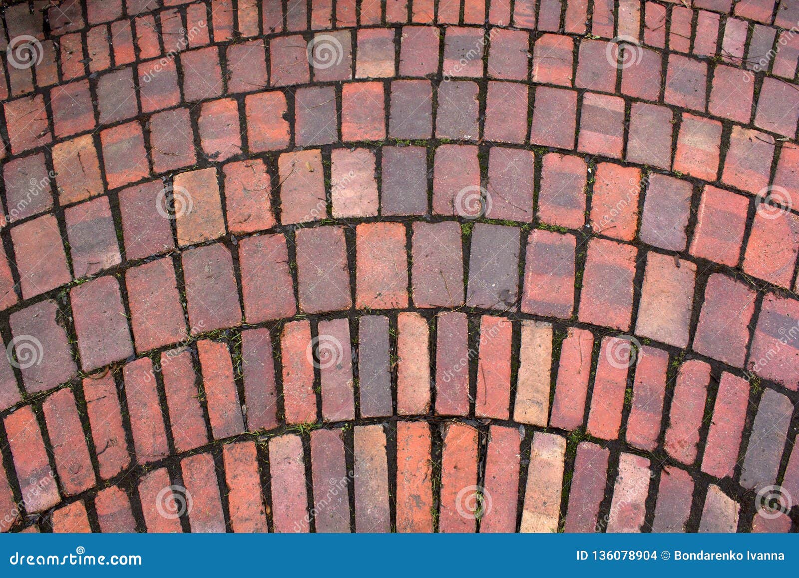 Red Paving Stones Cobbles Background Stock Photo - Image of colored ...