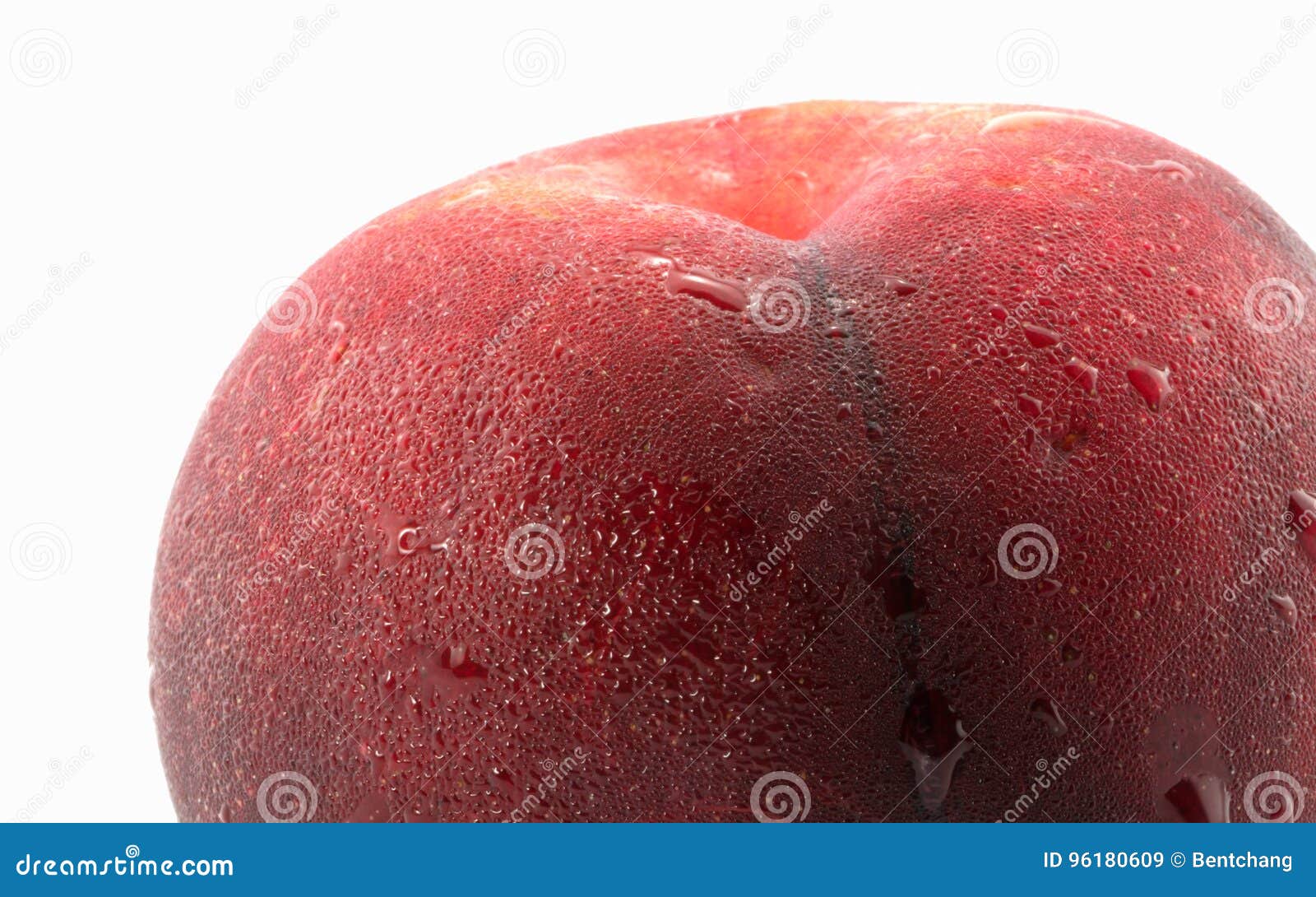 Red peach stock image. Image of nutritious, peel, peach - 96180609