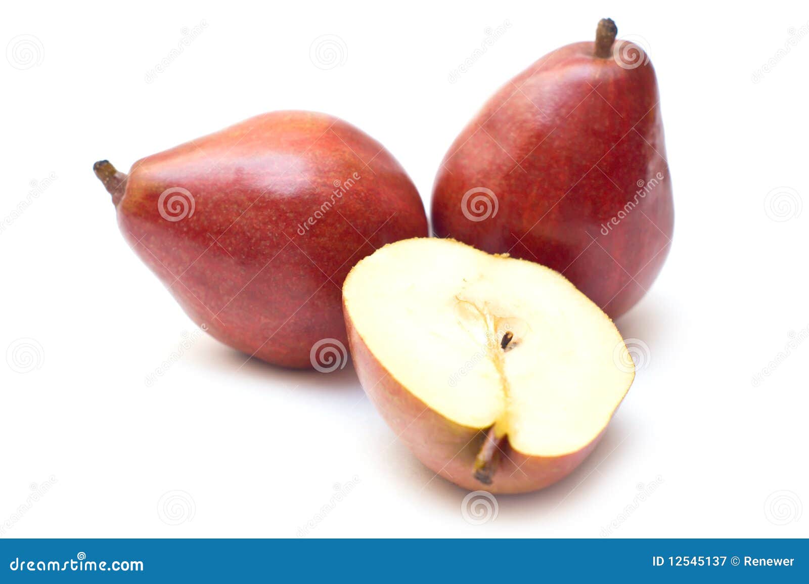 Red pear stock image. Image of fresh, closeup, nature - 12545137