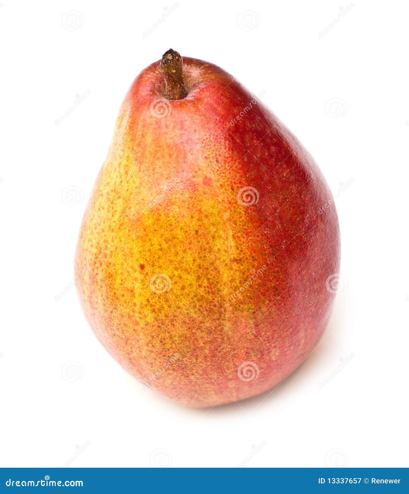 Red pear stock image. Image of dessert, nutrition, isolated - 13337657