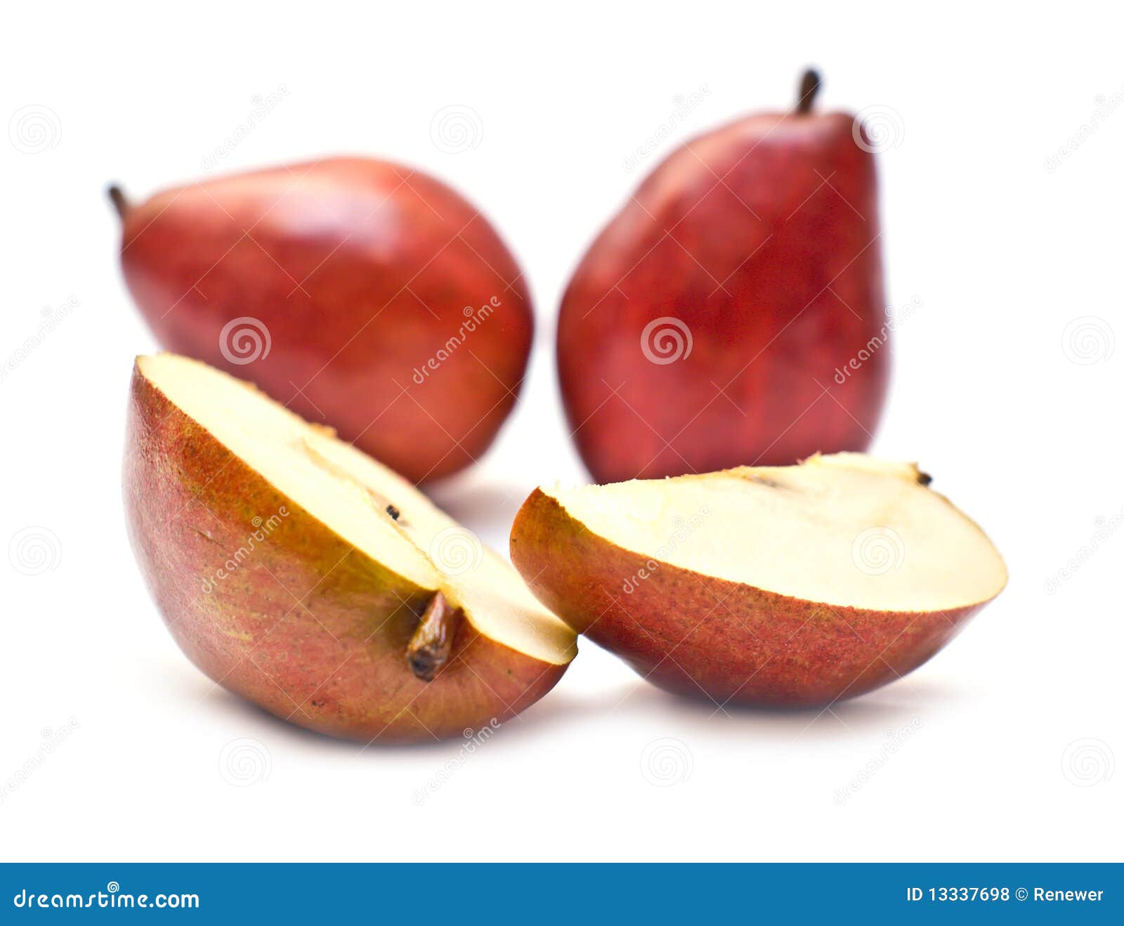 Red pear stock photo. Image of natural, health, market - 13337698
