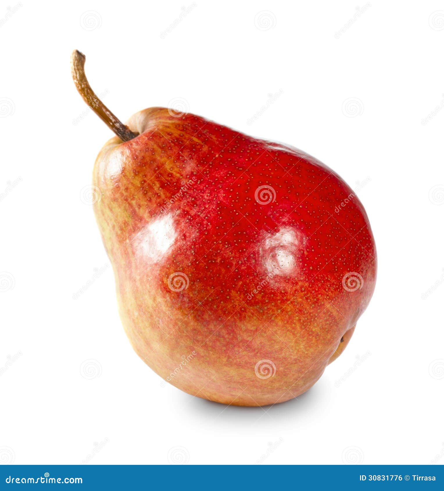 Red pear stock photo. Image of summer, cutout, fresh - 30831776