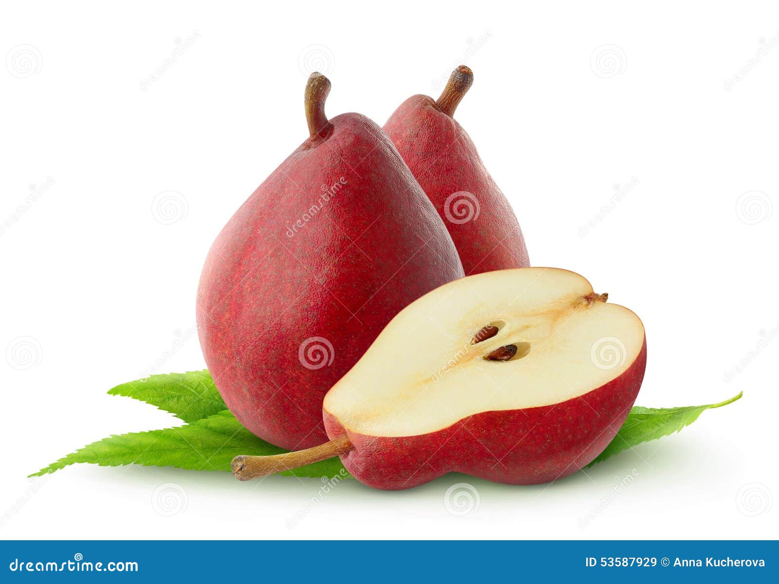 Red pears stock image. Image of delicious, beautiful - 53587929
