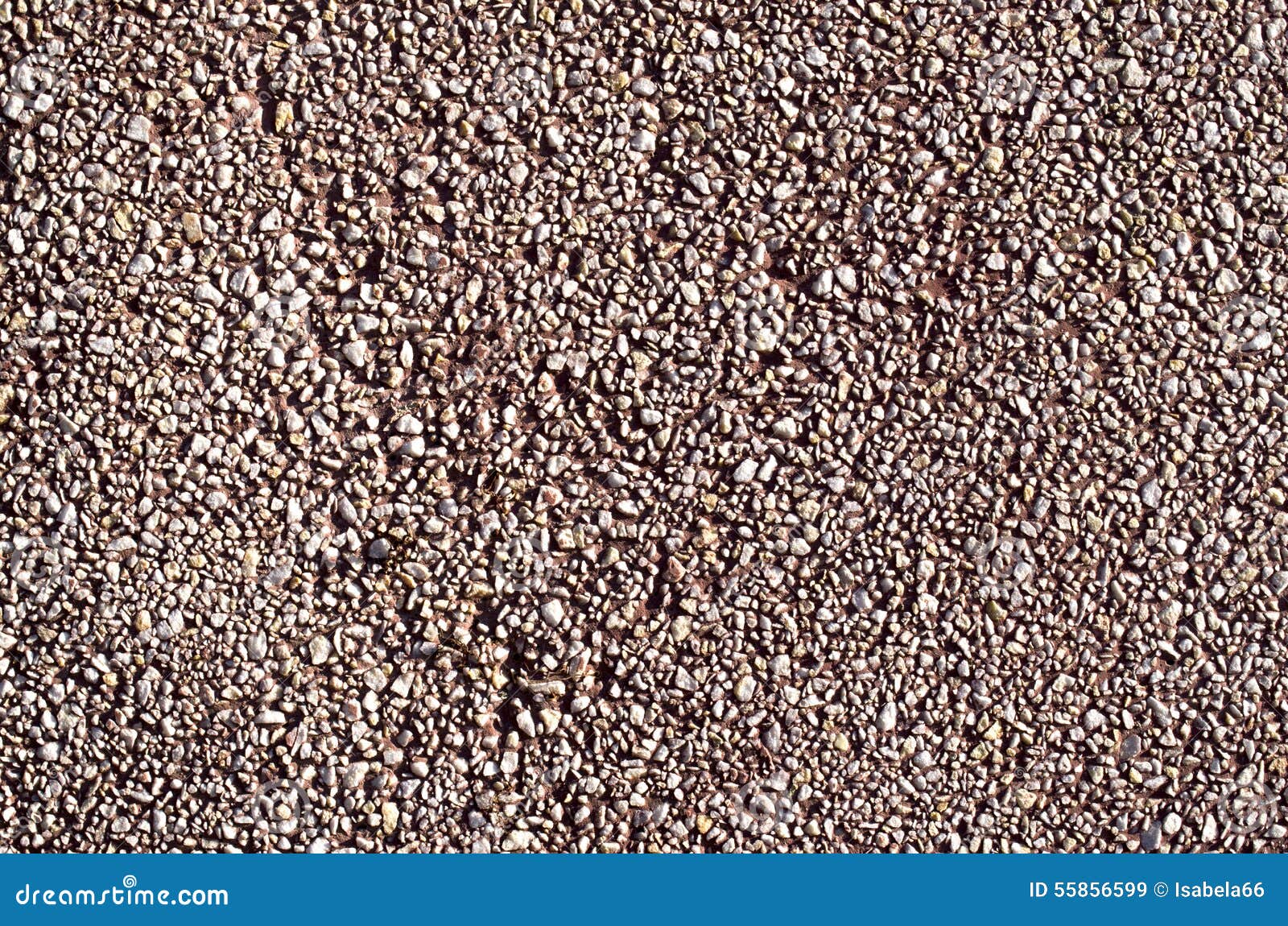 Red Pebble Mosaic Pebbles Wall Closeup Stock Image - Image of closeup ...