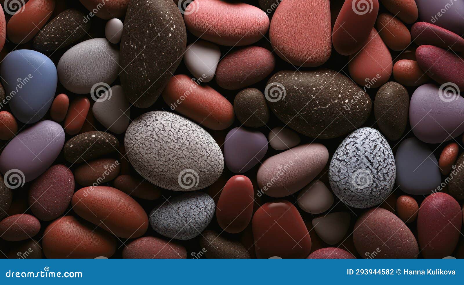 Red pebbles background. stock illustration. Illustration of stone ...