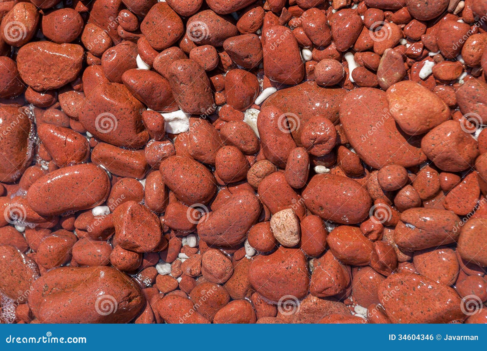 Red pebbles background stock photo. Image of rocks, land - 34604346