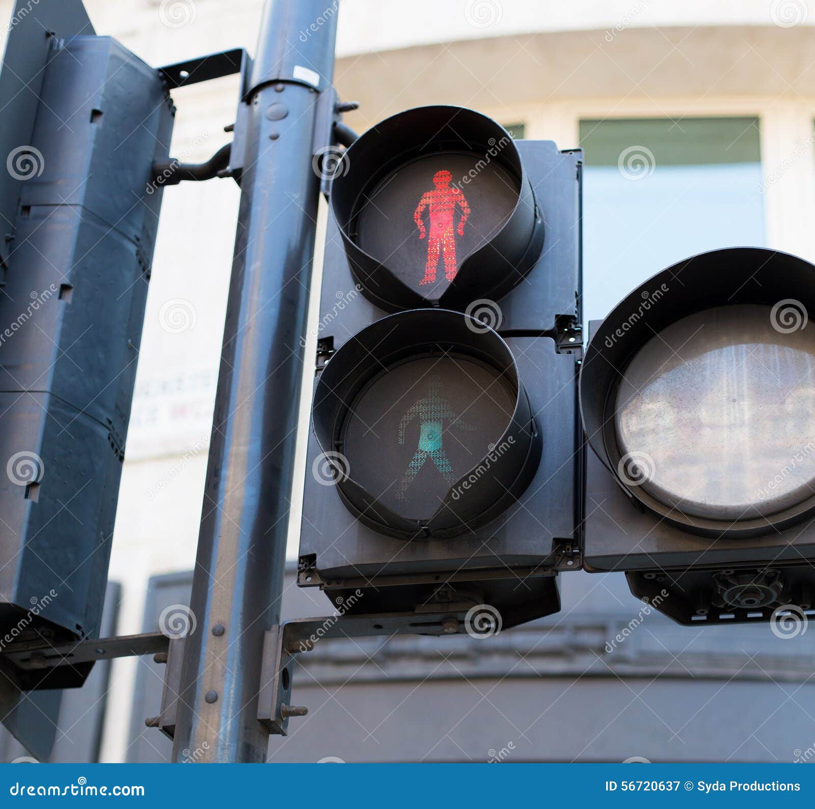 Red Pedestrian Traffic Lights Stock Image - Image of london, signal ...