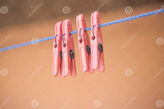 Red pegs close up stock photo. Image of design, angel - 75823884