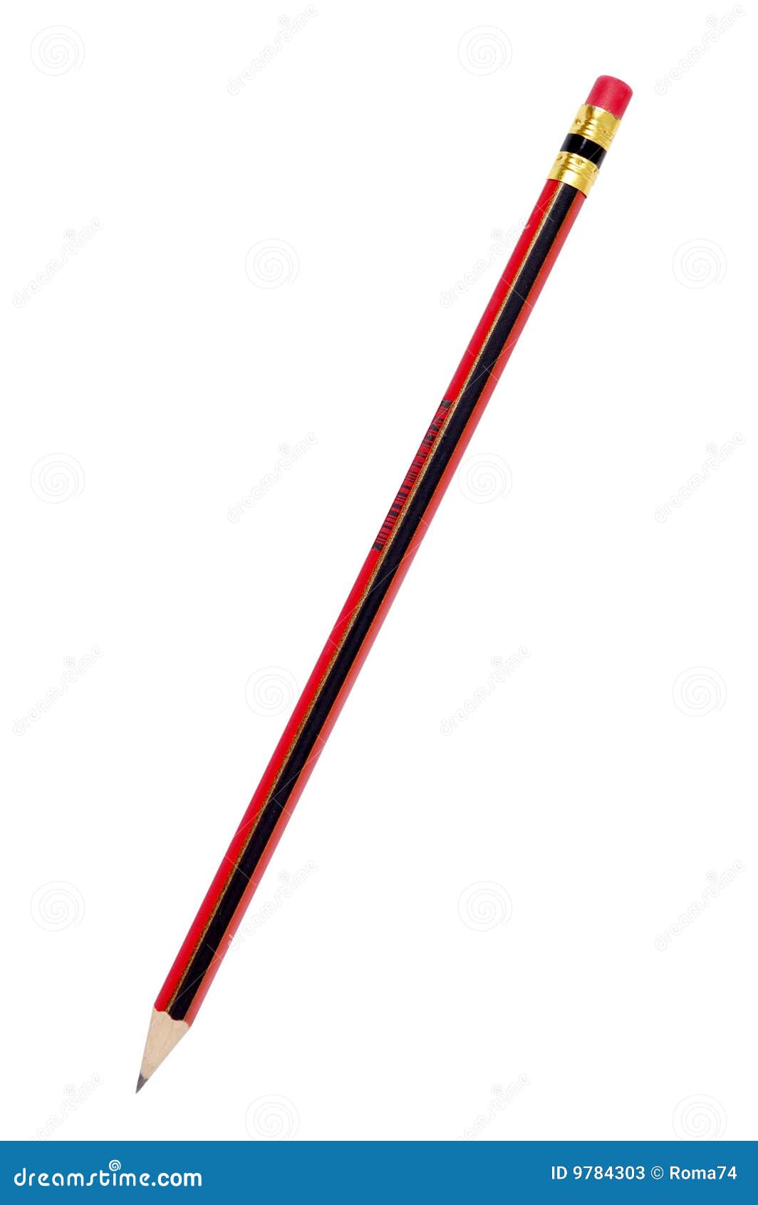 Red pencil stock image. Image of plot, school, invented - 9784303