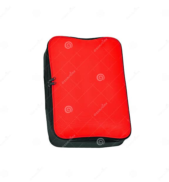 Red pencil-case stock image. Image of school, pattern - 67314859