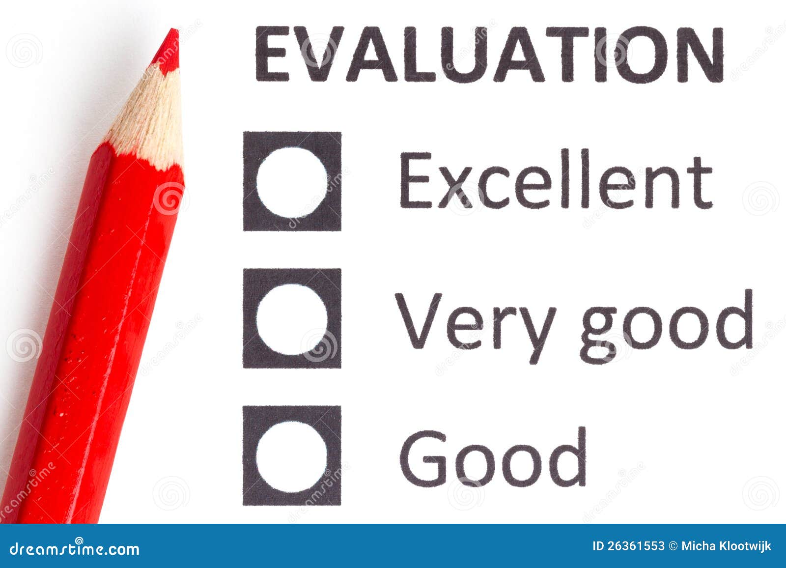 Choosing Excellent On Customer Service Evaluation Form Royalty-Free ...