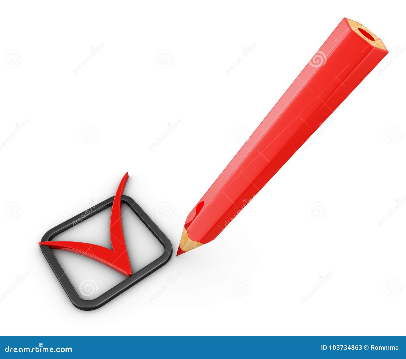 Pencil and Mark stock illustration. Illustration of drawing - 103734863