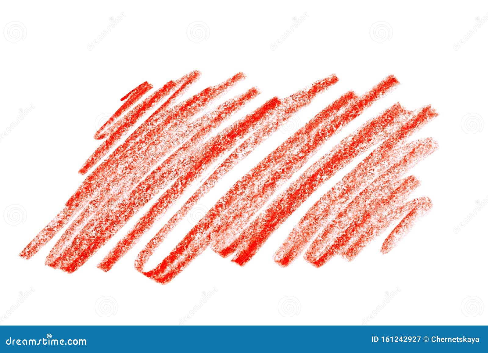 Red Pencil Scribble on White Background Stock Image - Image of scrawl ...