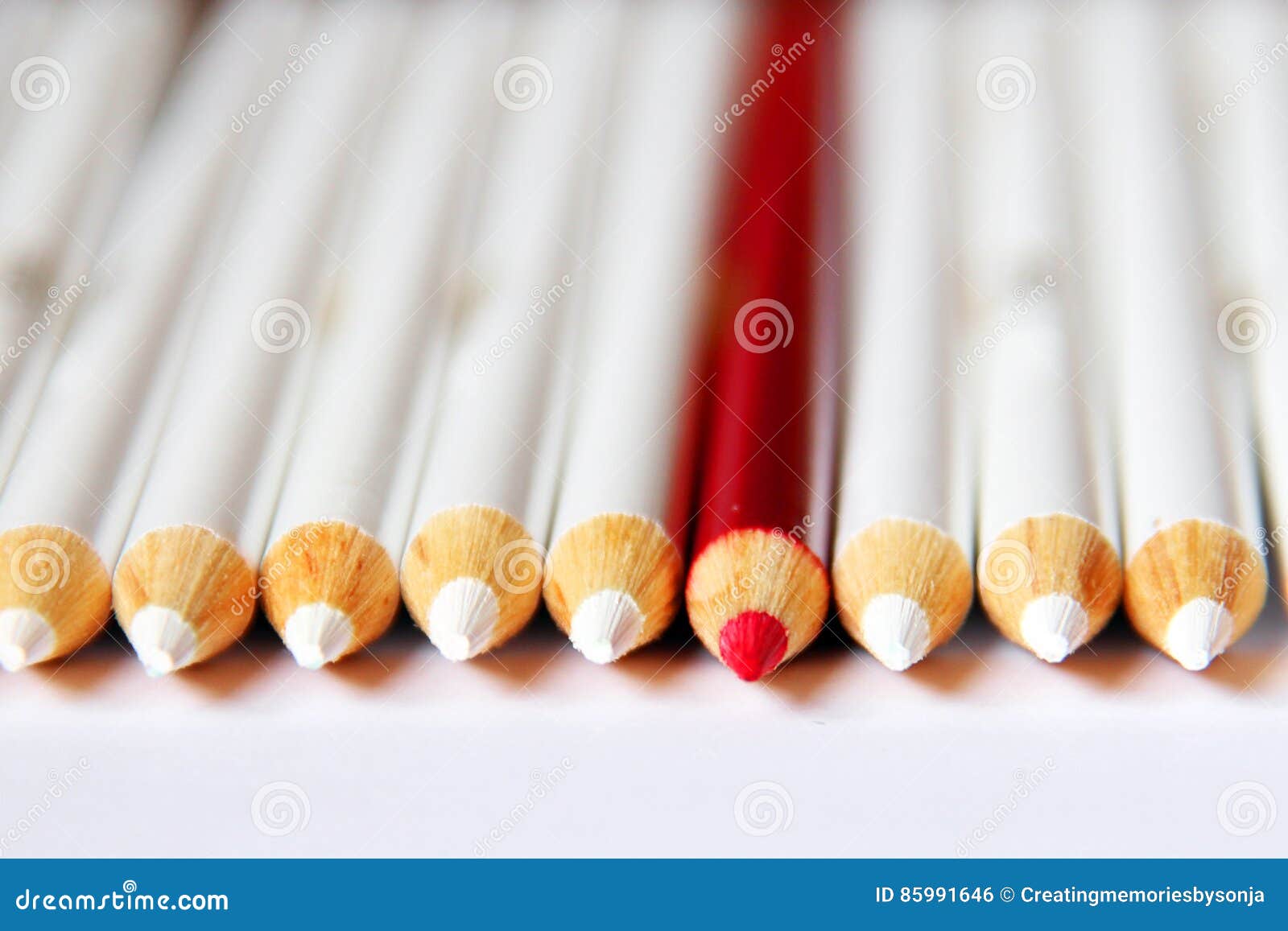 Red Pencil stock photo. Image of wood, pencil, colored - 85991646