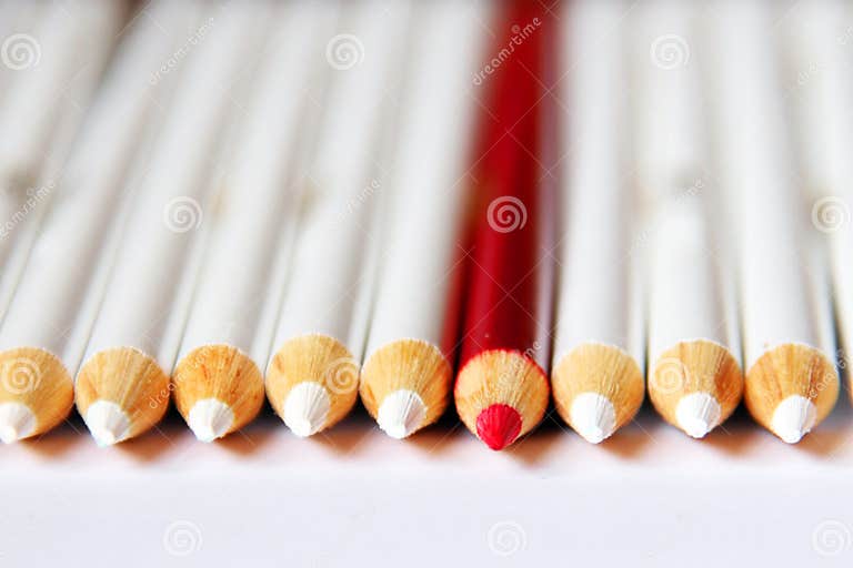 Red Pencil stock photo. Image of wood, pencil, colored - 85991646