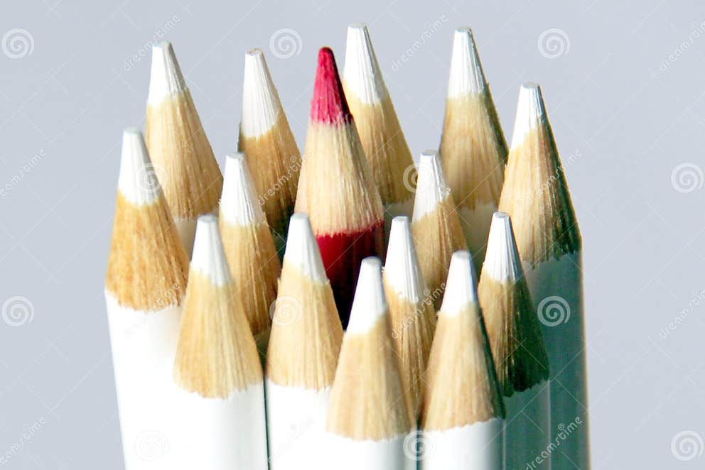 Red Pencil stock image. Image of daring, colored, office - 85991683