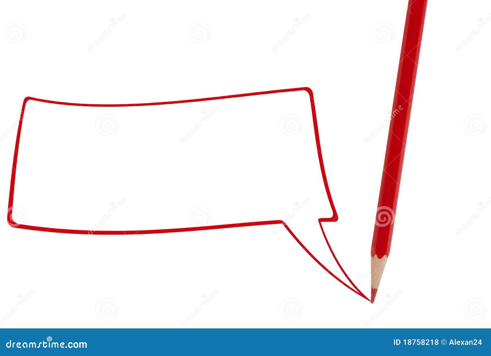 Red pencil writing stock photo. Image of pencil, letters - 18758218