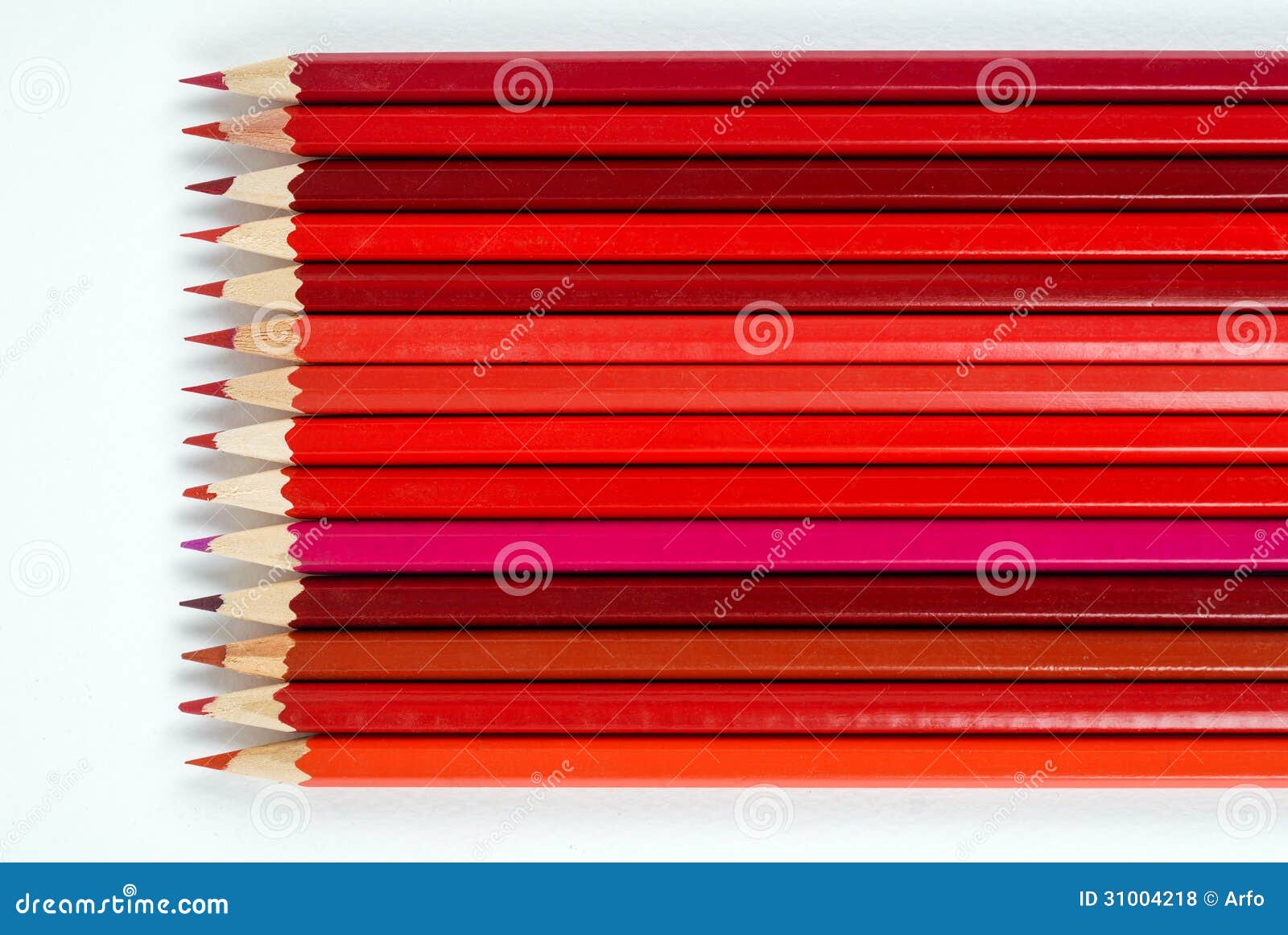 Red pencils stock photo. Image of pink, instrument, school - 31004218