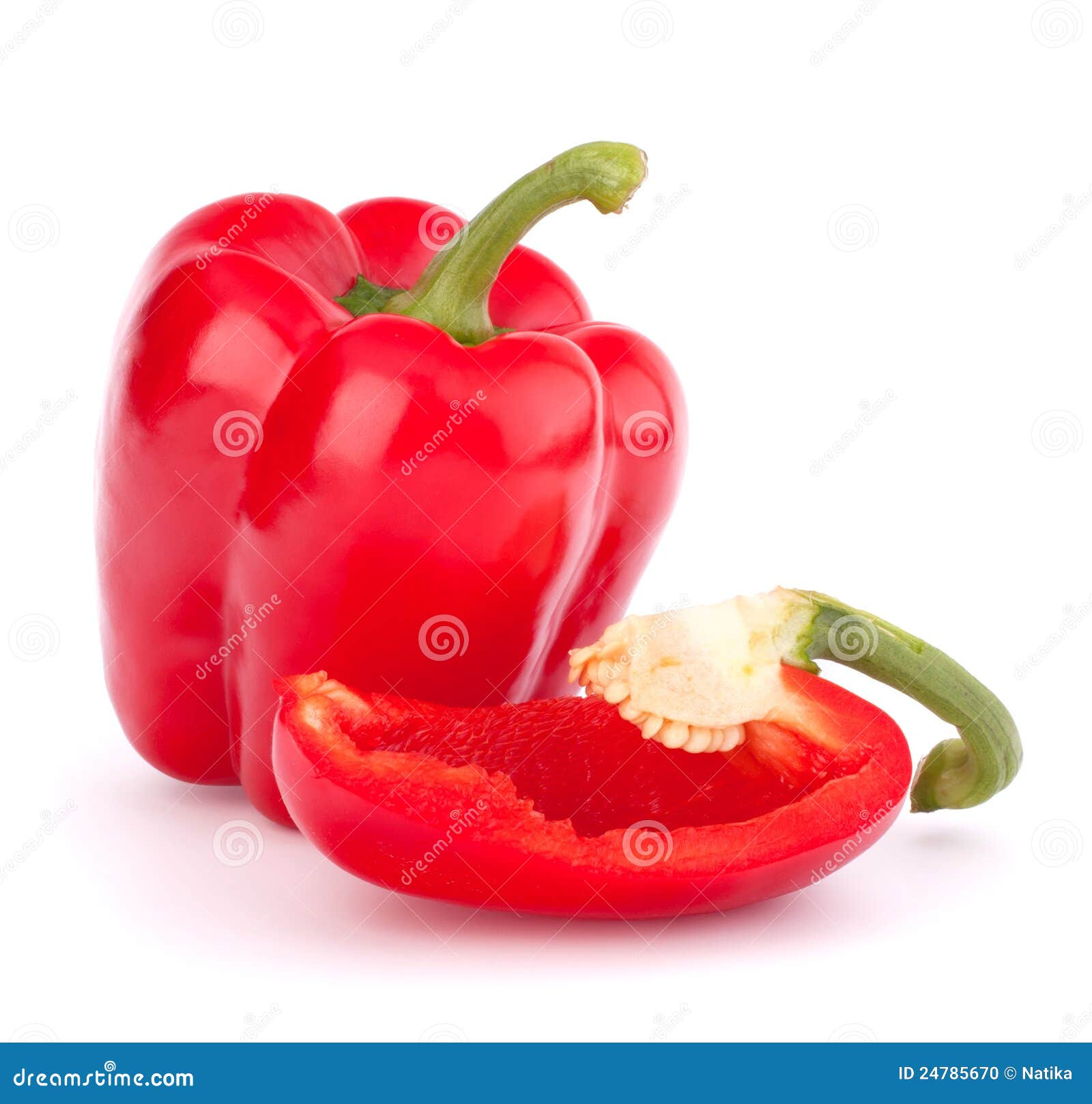 Red pepper stock photo. Image of object, healthy, green - 24785670