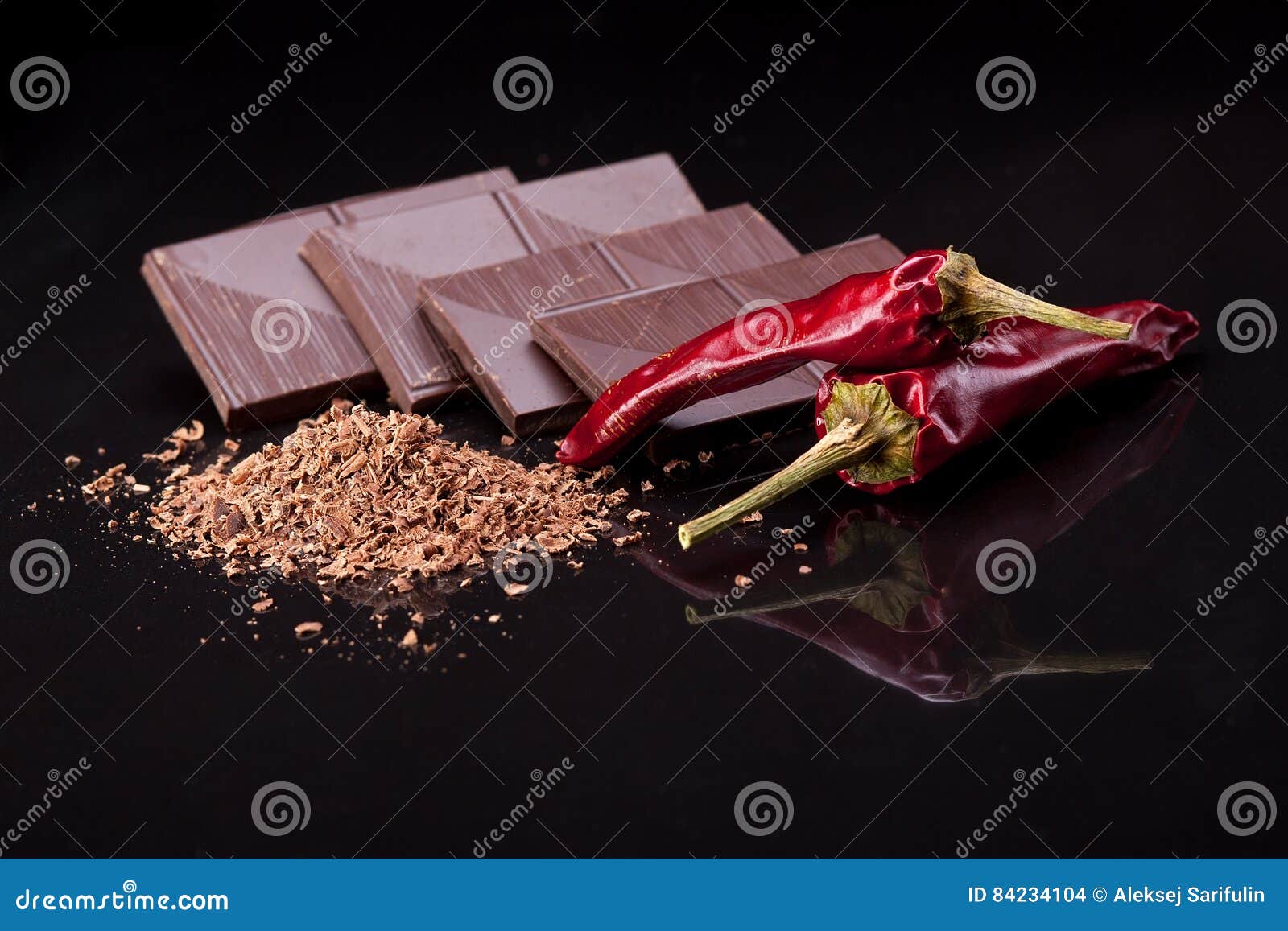 Red Pepper Chilli Chocolate Stock Photo - Image of food, pepper: 84234104