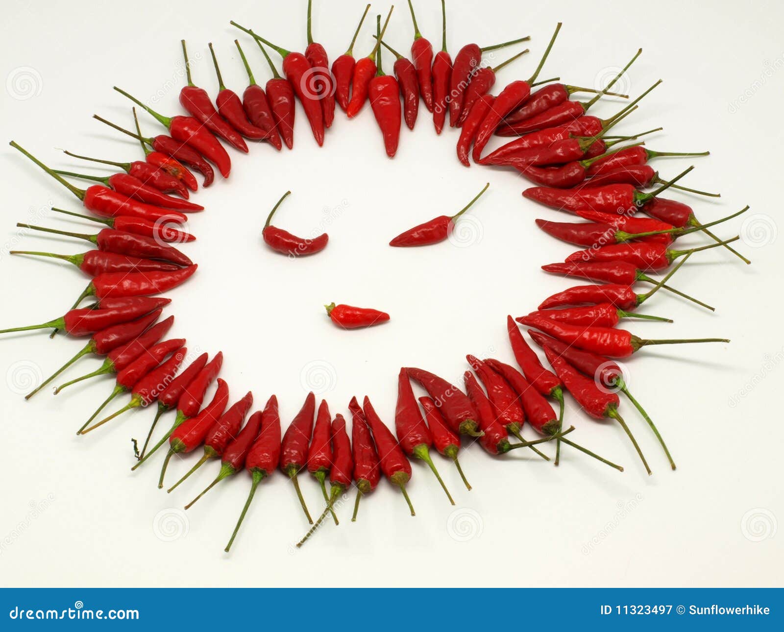 Red pepper face stock image. Image of cook, fresh, flavoring - 11323497