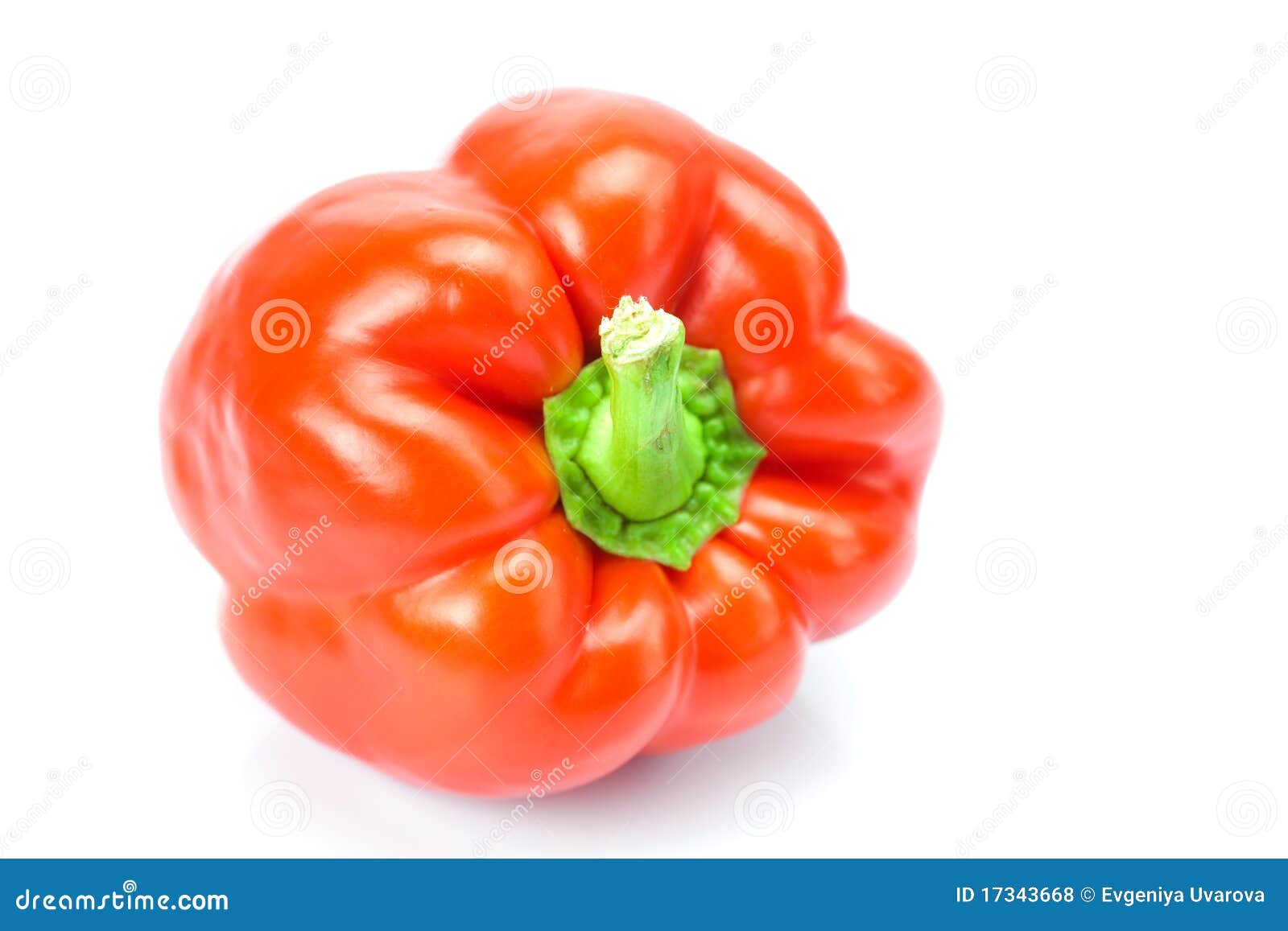 Red Pepper Isolated on White Stock Photo - Image of culture, drink ...