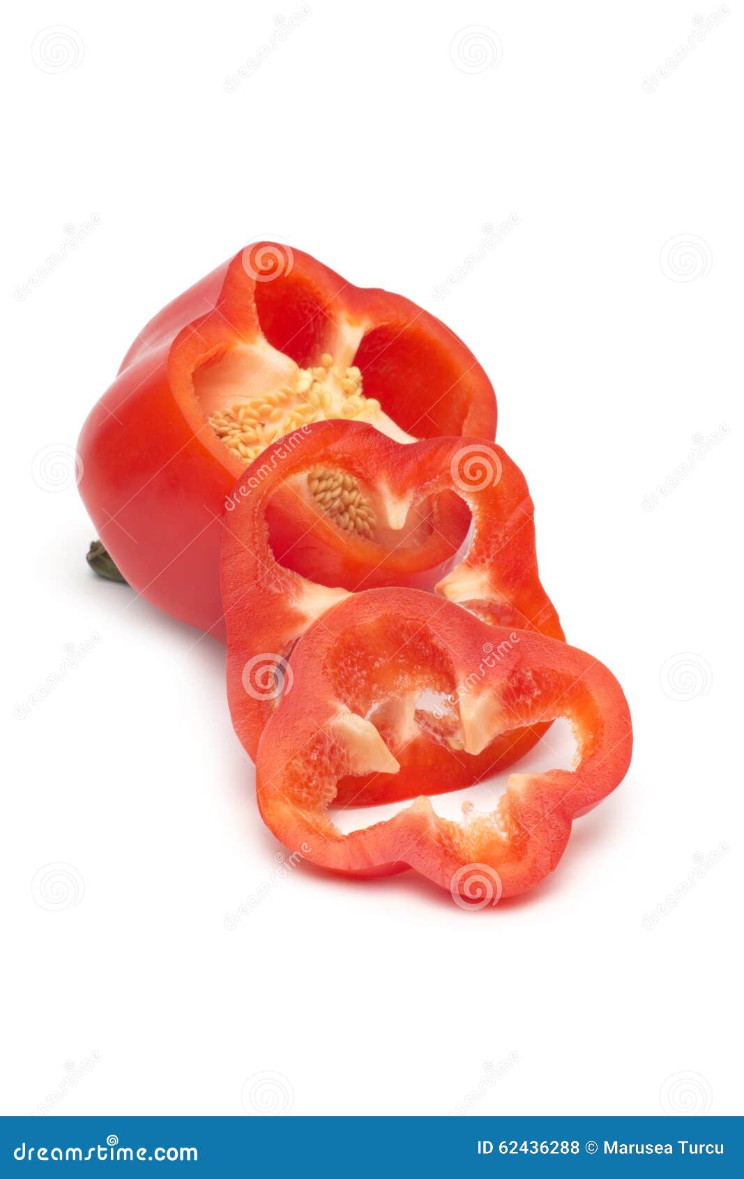 Red pepper isolated stock photo. Image of freshness, food - 62436288